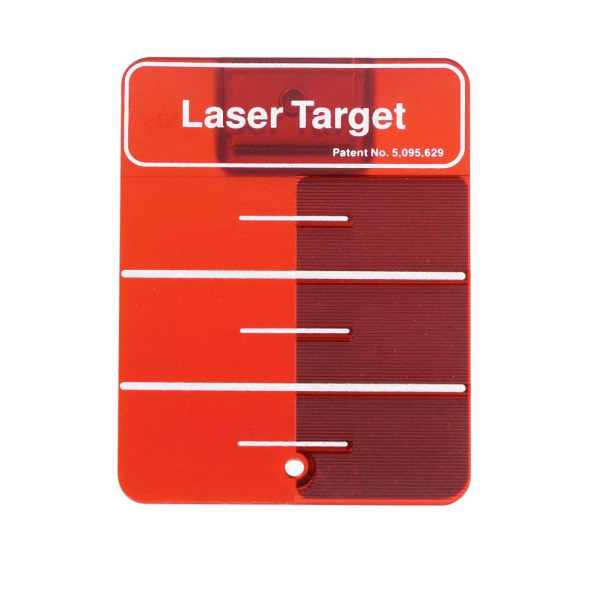 Red Laser Target Card - A1 Equipment